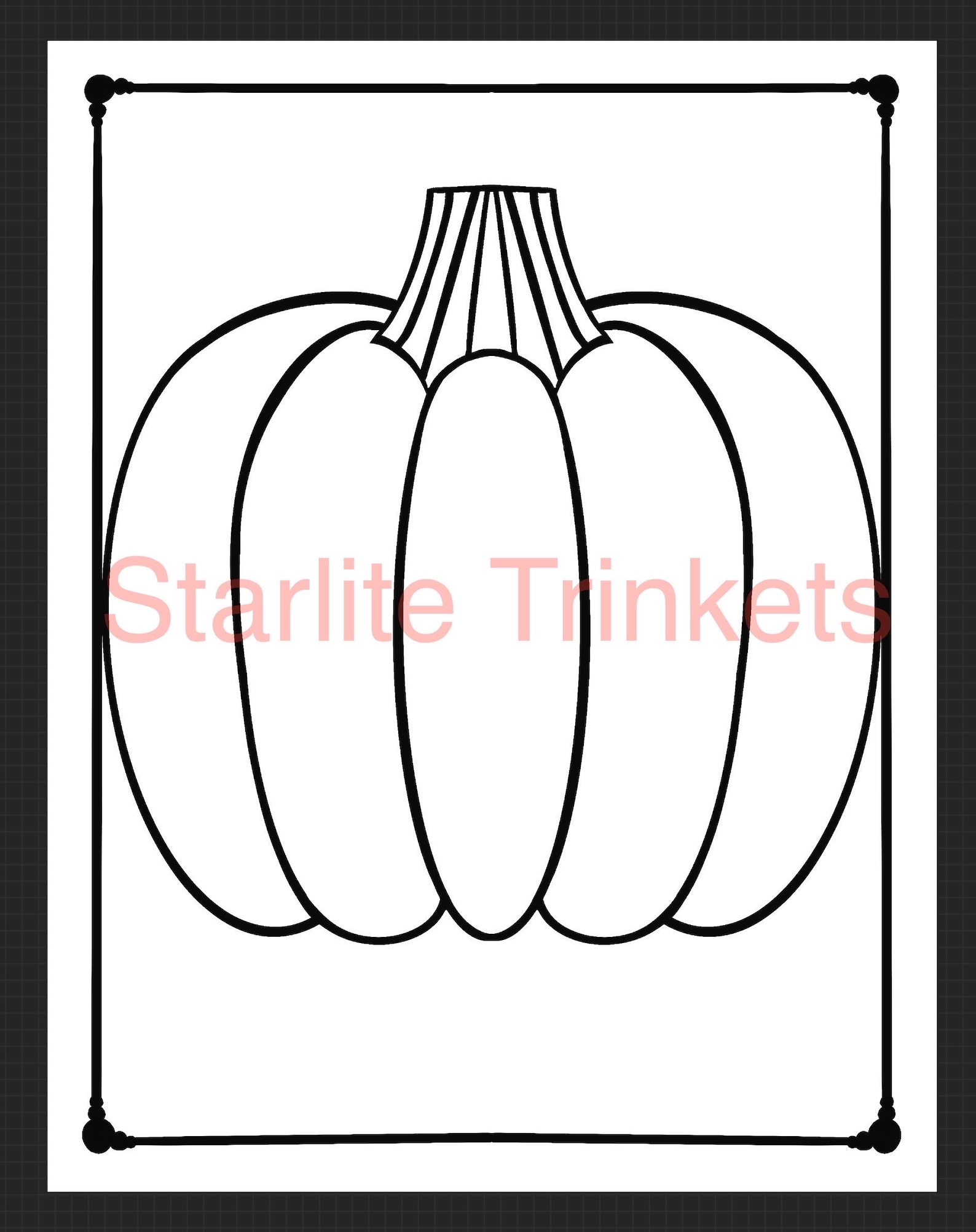Pumpkin & Jack-o’-lantern PRINTABLE Coloring Page - Fun, Hobbies ...