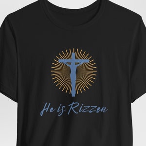 He is Rizzen: Funny Jesus Easter Meme T-shirt | Gen Z Lingo Gag Gift ...