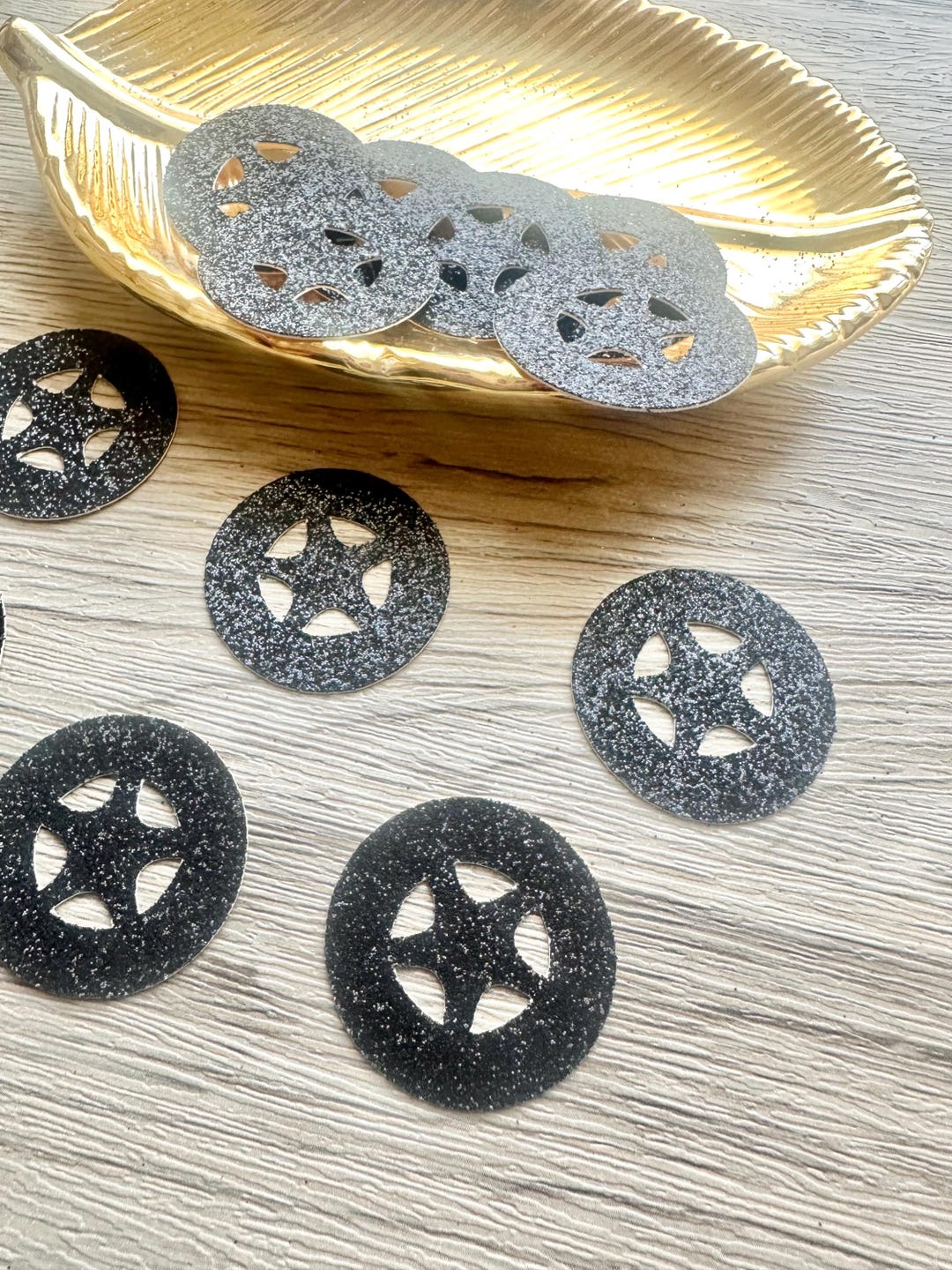 Glitter Wheel Confetti, Wheel Table Scatter, Car Party Decor, Monster ...