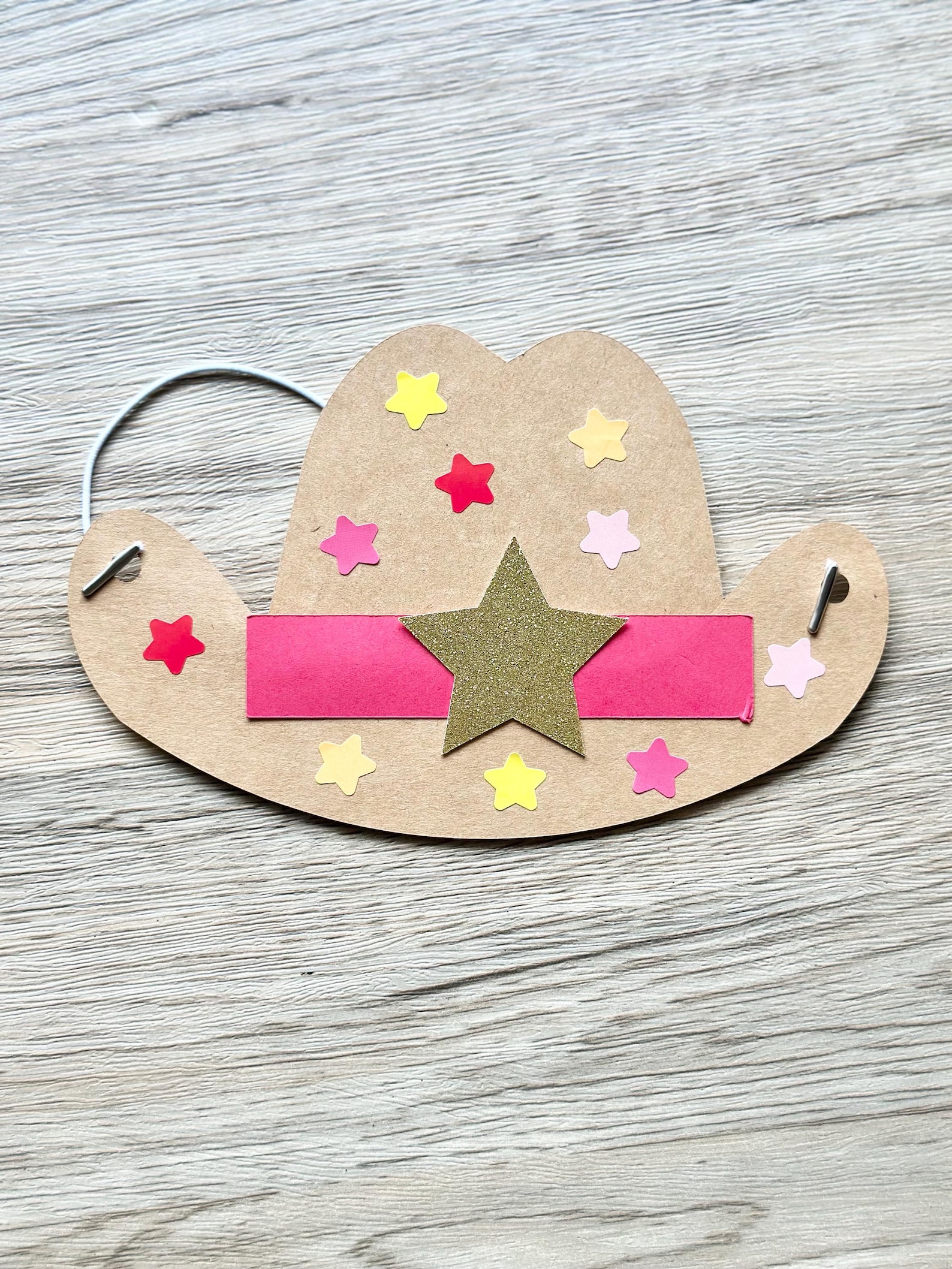 Cowboy Hat Paper Craft Kit, Cowboy Hat Craft Kit for Kids, Western ...