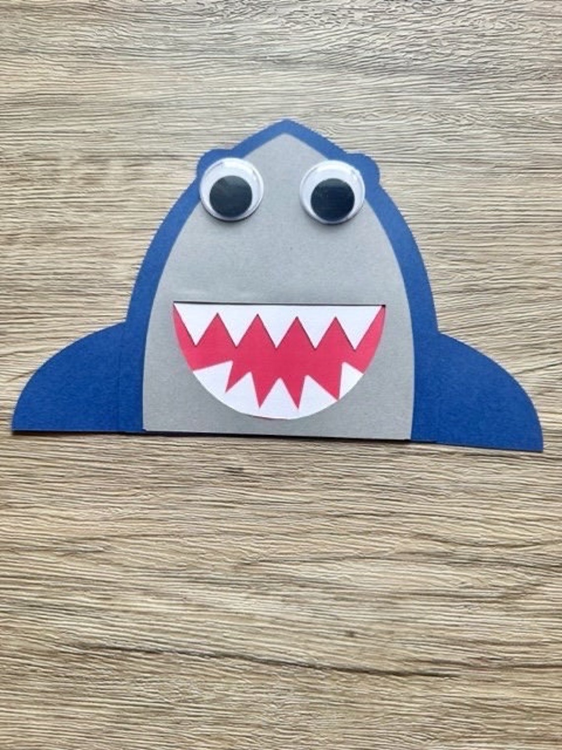 Shark Paper Craft Kit Shark Arts & Crafts Kit for Kids Shark Craft Kit ...
