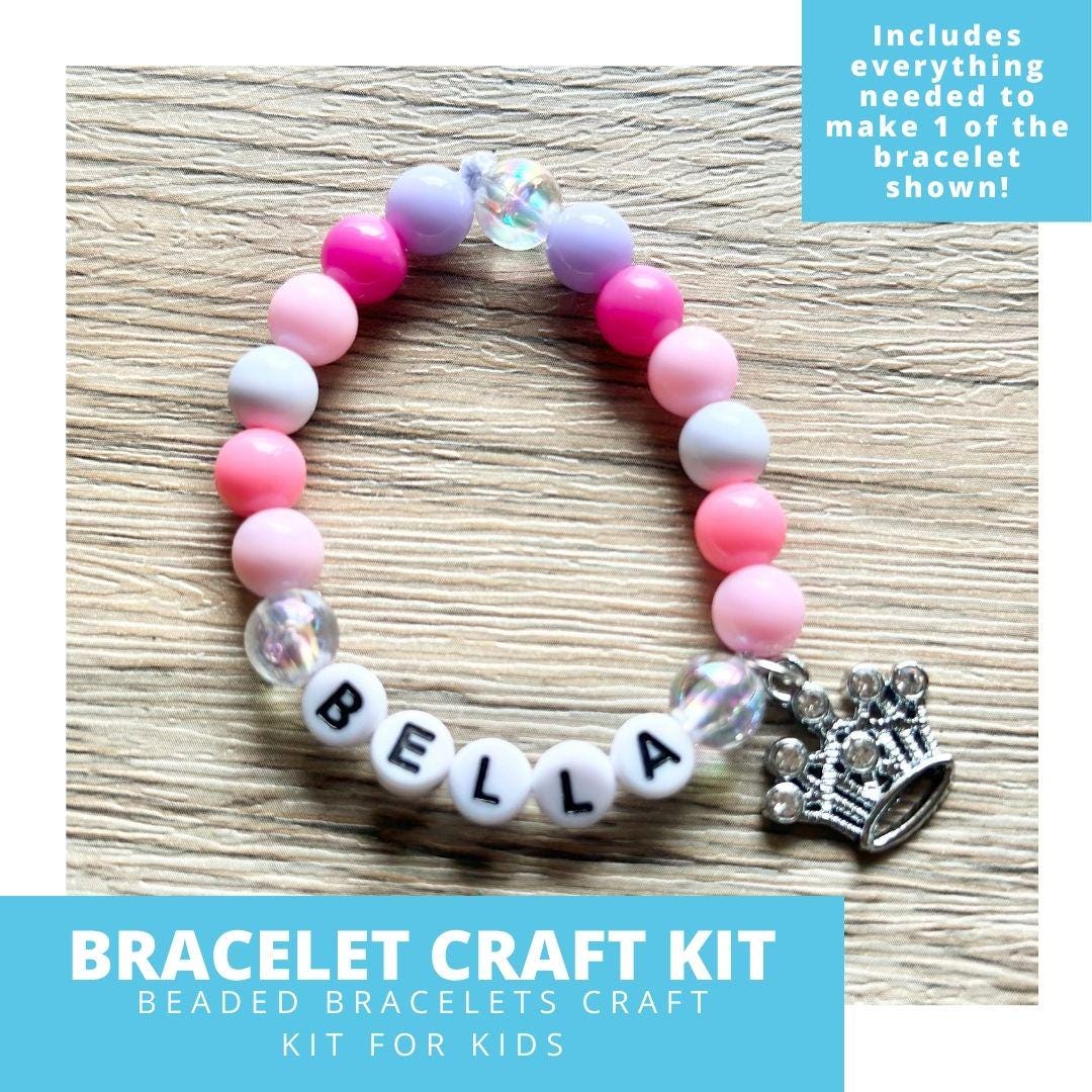 Princess Make Your Own Bracelet Craft Kit, Princess Bead Craft Kit for ...