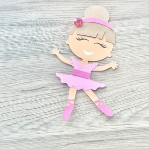 Ballerina Paper Doll Paper Craft Kit, Arts & Crafts Kit for Kids ...