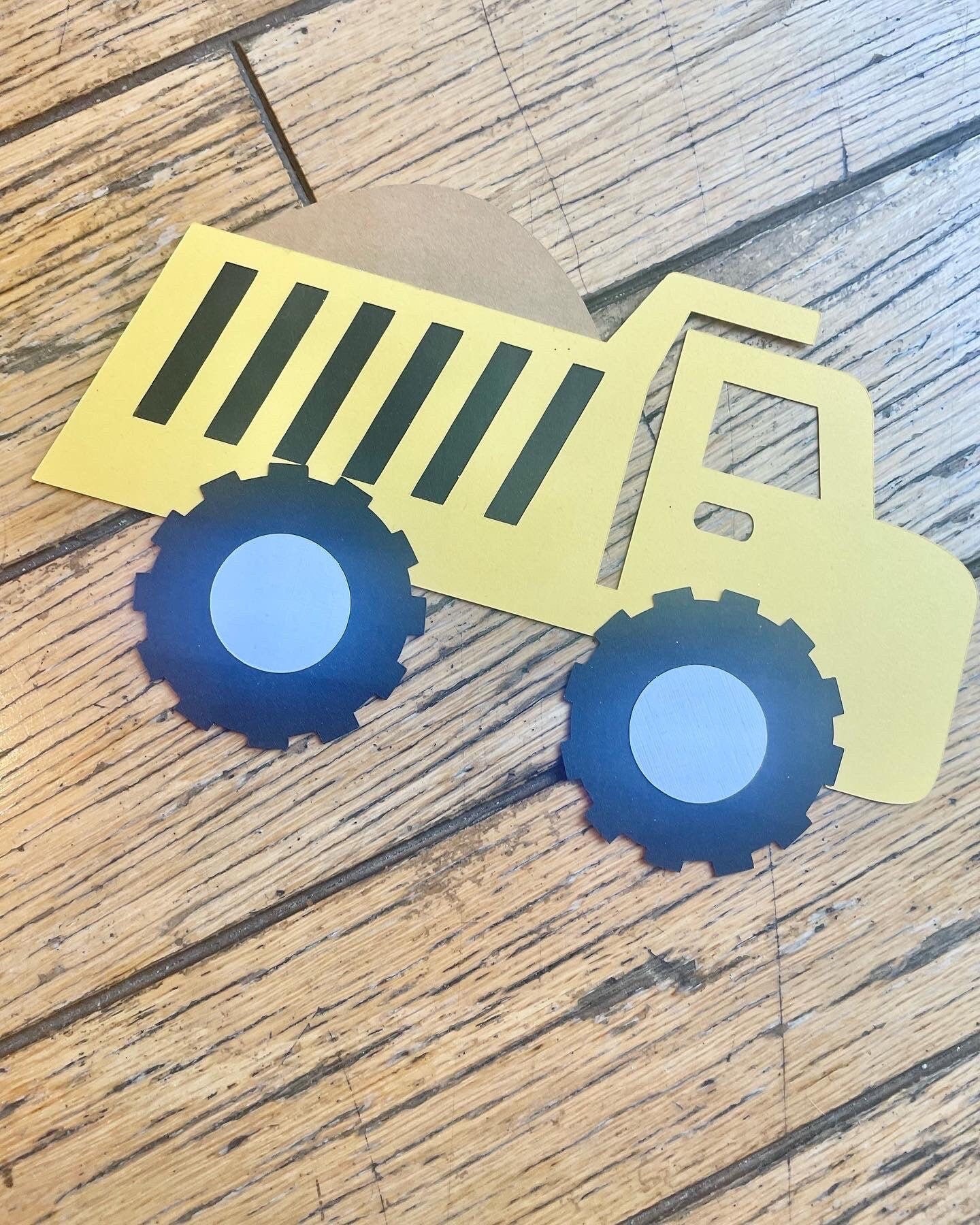 Dump Truck Paper Craft Kit Construction Arts & Crafts Kit for Kids Dump ...