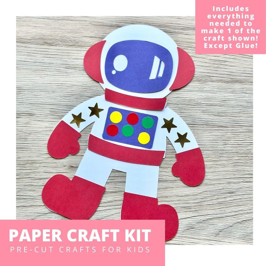 Astronaut Paper Craft Kit, Astronaut Arts & Crafts Kit for Kids ...