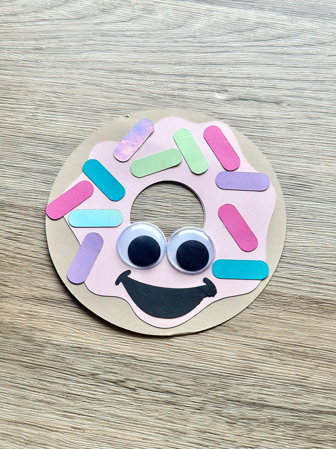 Sprinkle Donut Paper Craft Kit Sprinkle Donut Arts & Crafts Kit for ...