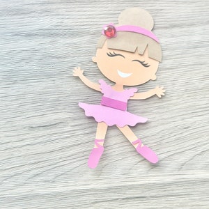 Ballerina Paper Doll Paper Craft Kit Ballerina Arts & Crafts Kit for ...