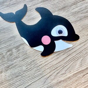 Orca Paper Craft Kit, Orca Arts & Crafts Kit for Kids, Orca Craft Kit ...