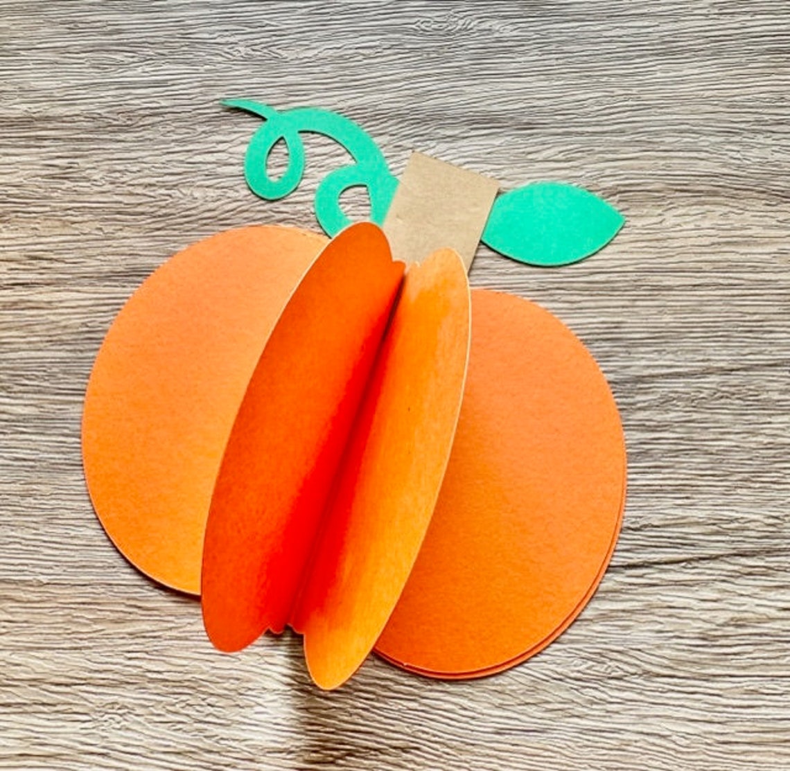 Pop up Pumpkin Paper Craft Kit Crafts Kit for Kids Fall Craft Kit Craft ...