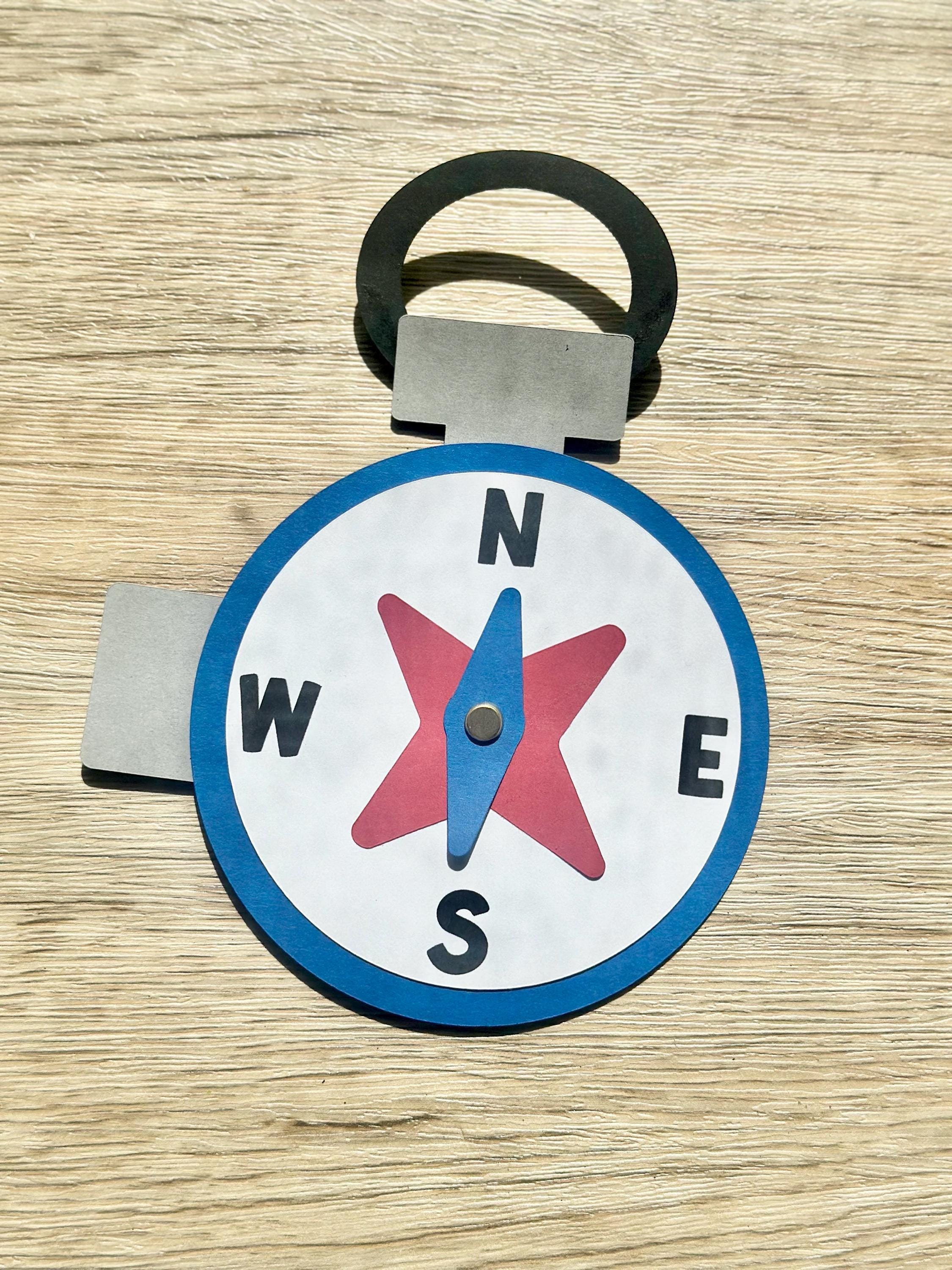 Compass Paper Craft Kit, Camping Arts & Crafts Kit for Kids, Compass ...