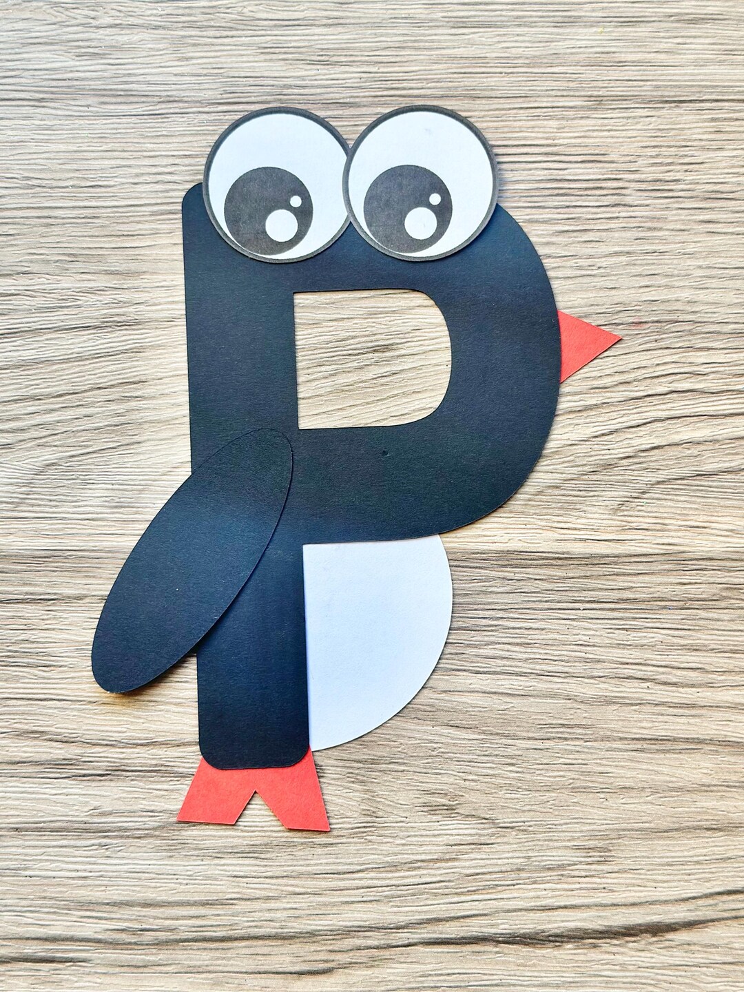 P is for Penguin Paper Craft Kit Alphabet Arts & Crafts Kit for Kids ...
