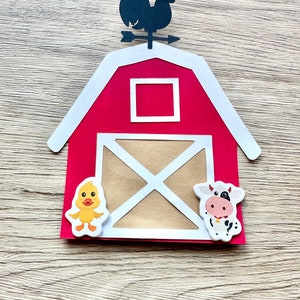 Little Red Barn Paper Craft Kit Little Red Barn Arts & Crafts Kit for ...