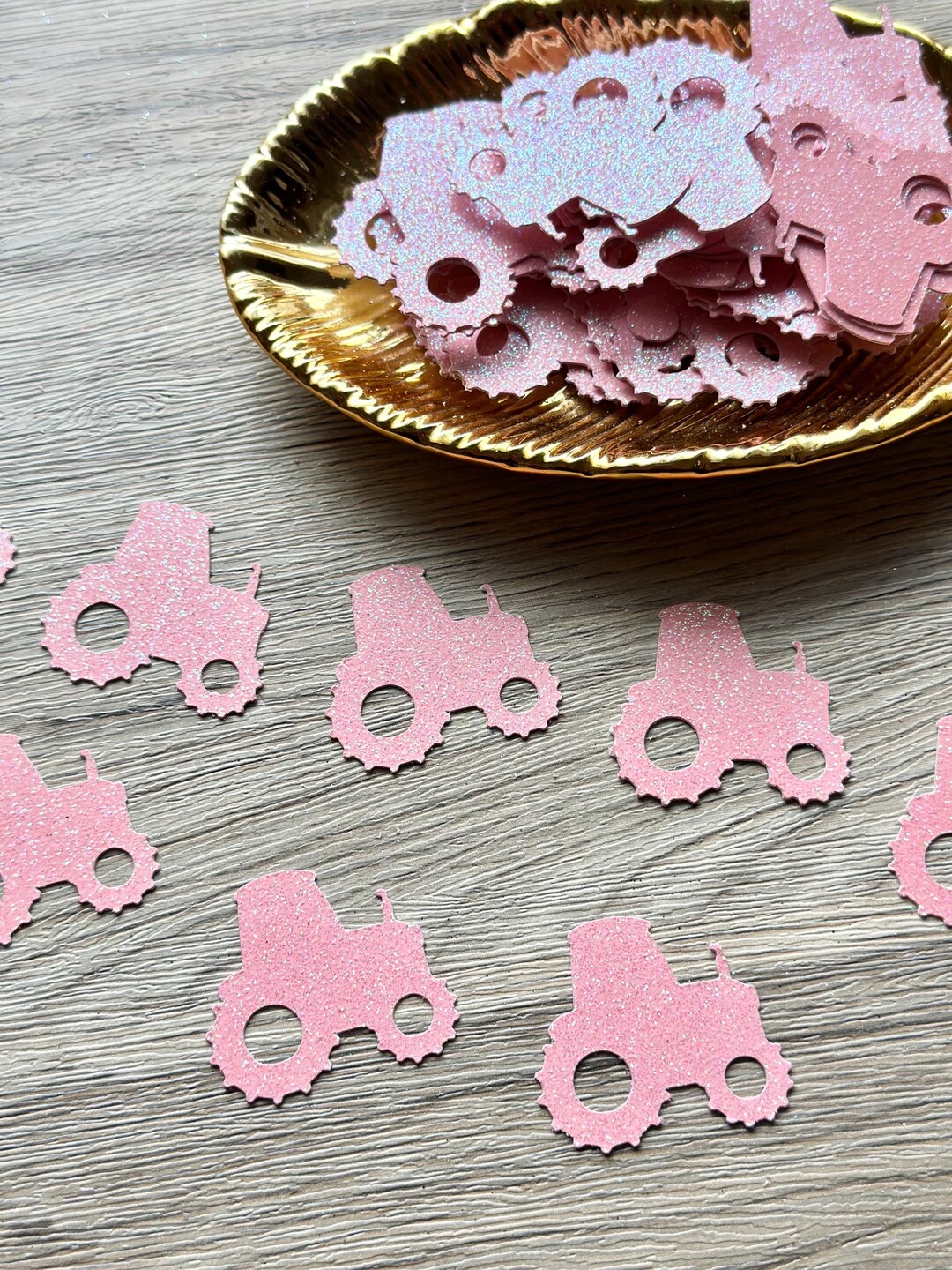 Sage Green Confetti 100PCS Farm Tractor Table Confetti,Tractor Party ...