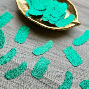 Glitter Pickle Confetti, Pickle Table Scatter, Cardstock Confetti ...