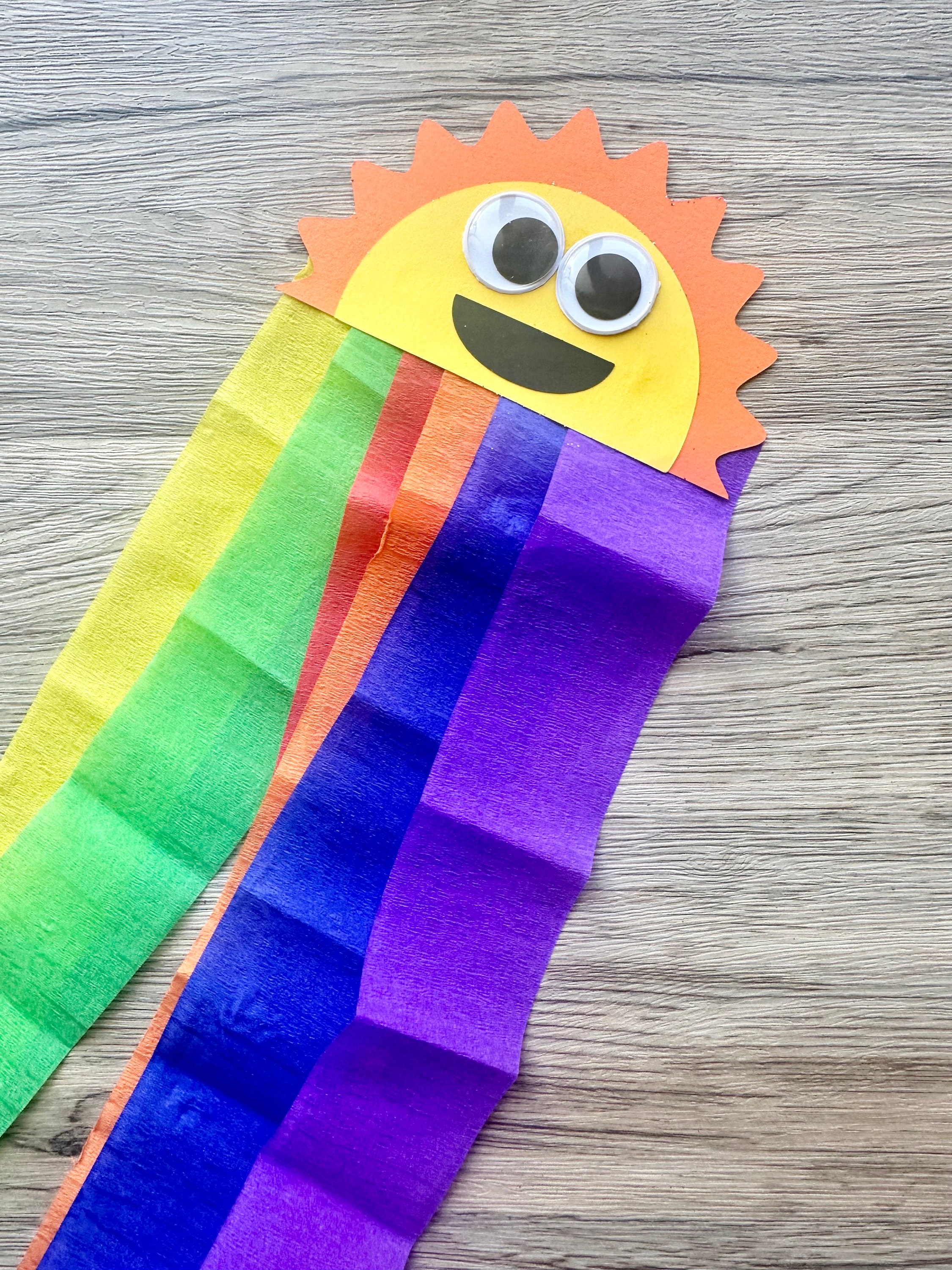 Sunshine and Rainbows Paper Craft Kit Sun Arts & Crafts Kit for Kids ...
