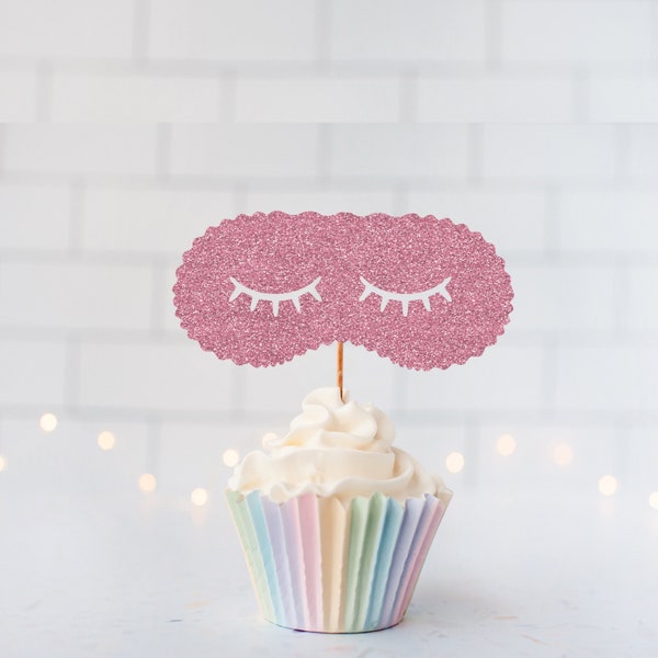 Mask Cupcake Topper - Etsy