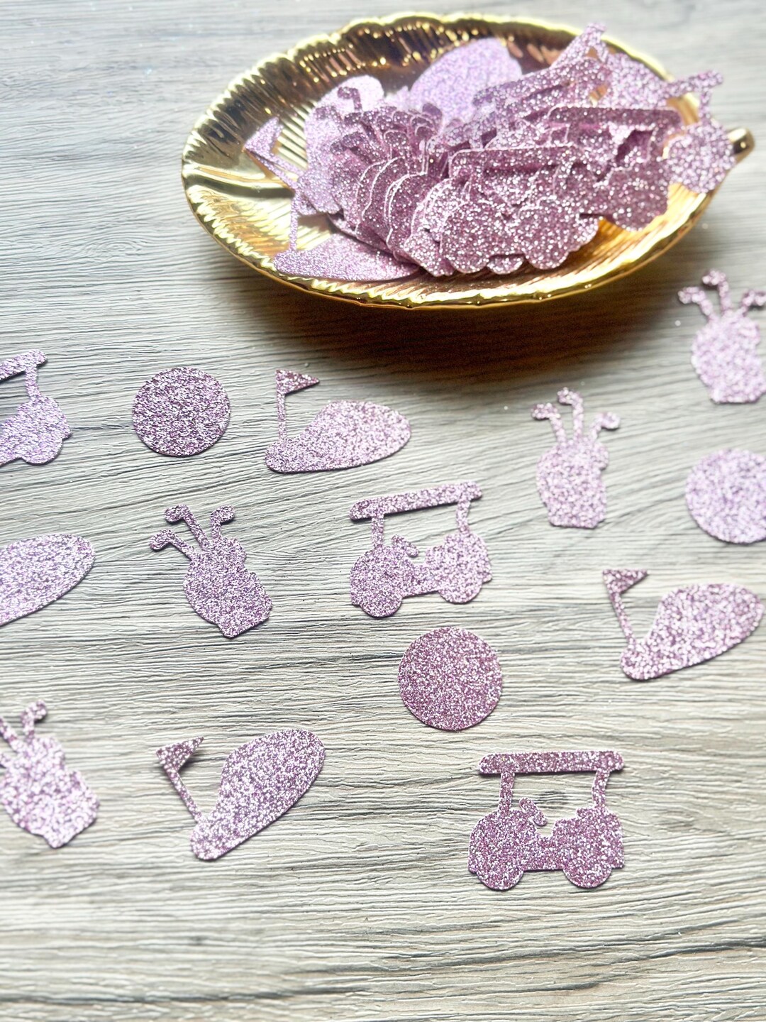 Glitter Golf Confetti, Golf Party Decor, Retirement, Golf Birthday ...