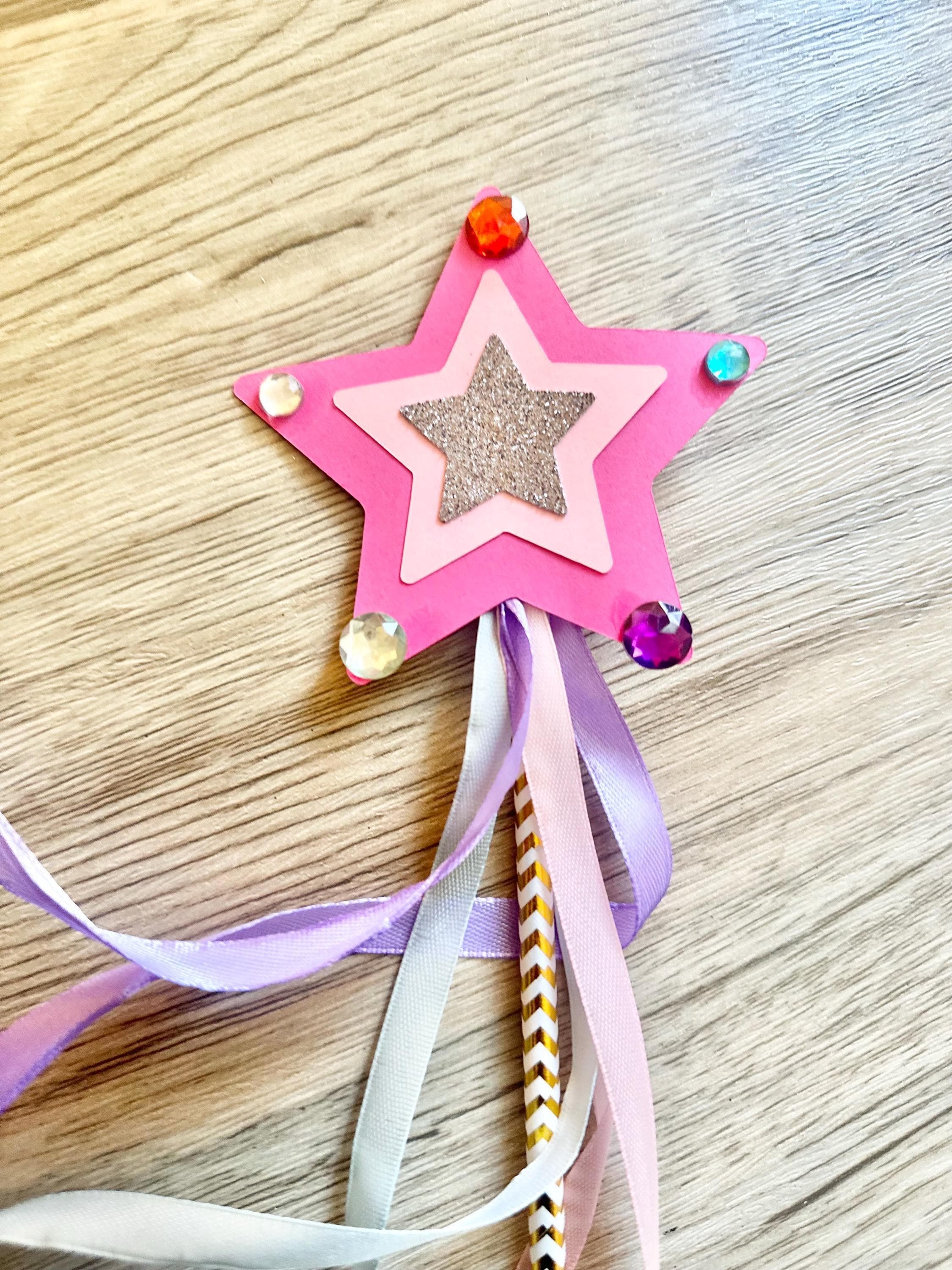 Magic Wand Paper Craft Kit, Princess Arts & Crafts Kit for Kids, Magic ...