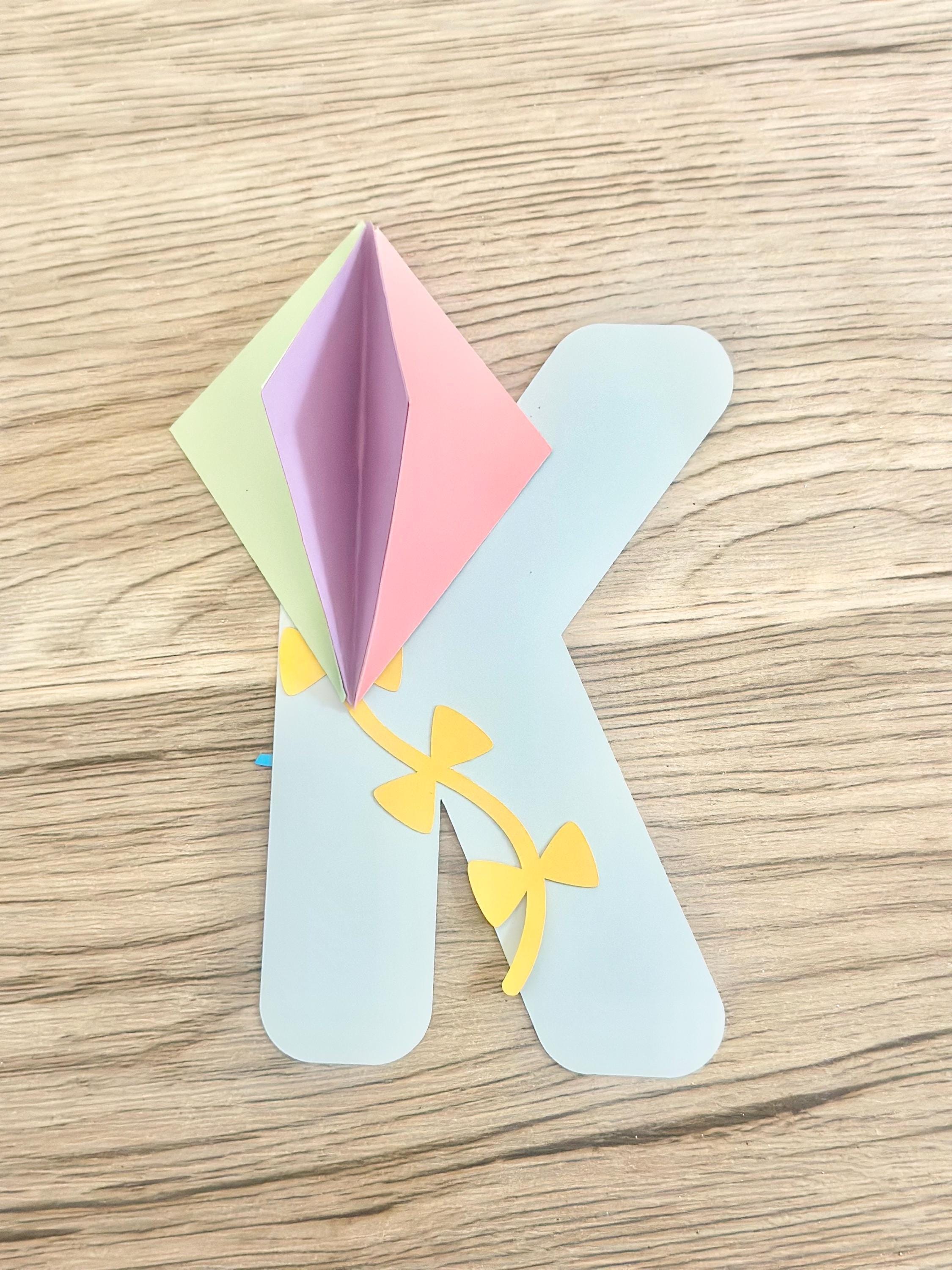K is for Kite Paper Craft Kit, Alphabet Arts & Crafts Kit for Kids, Pre ...