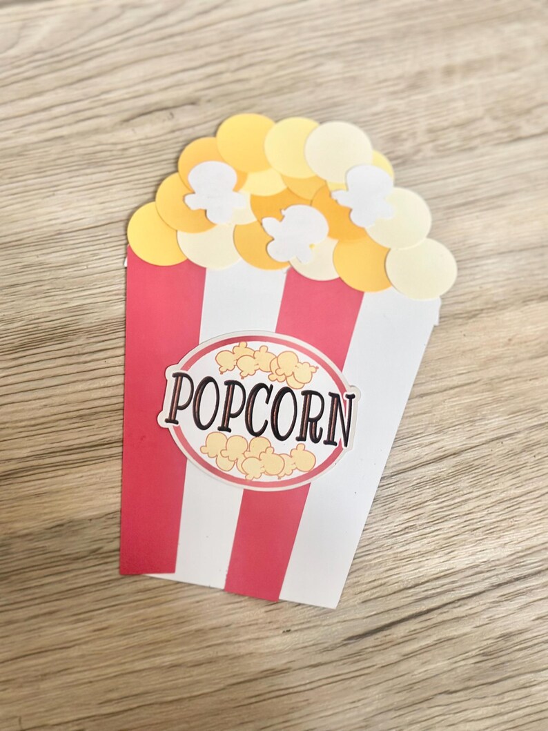Poppin’ Popcorn Paper Craft Kit, Popcorn Arts & Crafts Kit for Kids ...