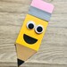 Pencil Pal Paper Craft Kit Pencil Arts & Crafts Kit for Kids Back to ...