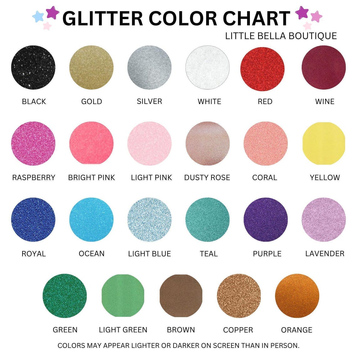 Glitter Movie Award Cupcake Toppers, Glitter Cupcake Toppers, Glitter ...