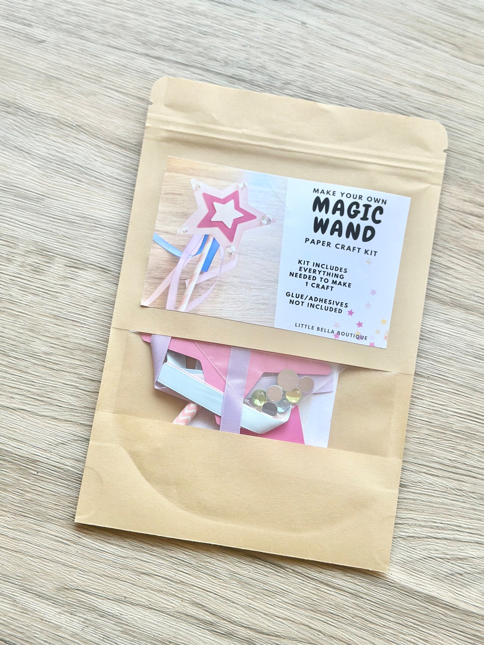 Magic Wand Paper Craft Kit Princess Arts & Crafts Kit for Kids Magic ...