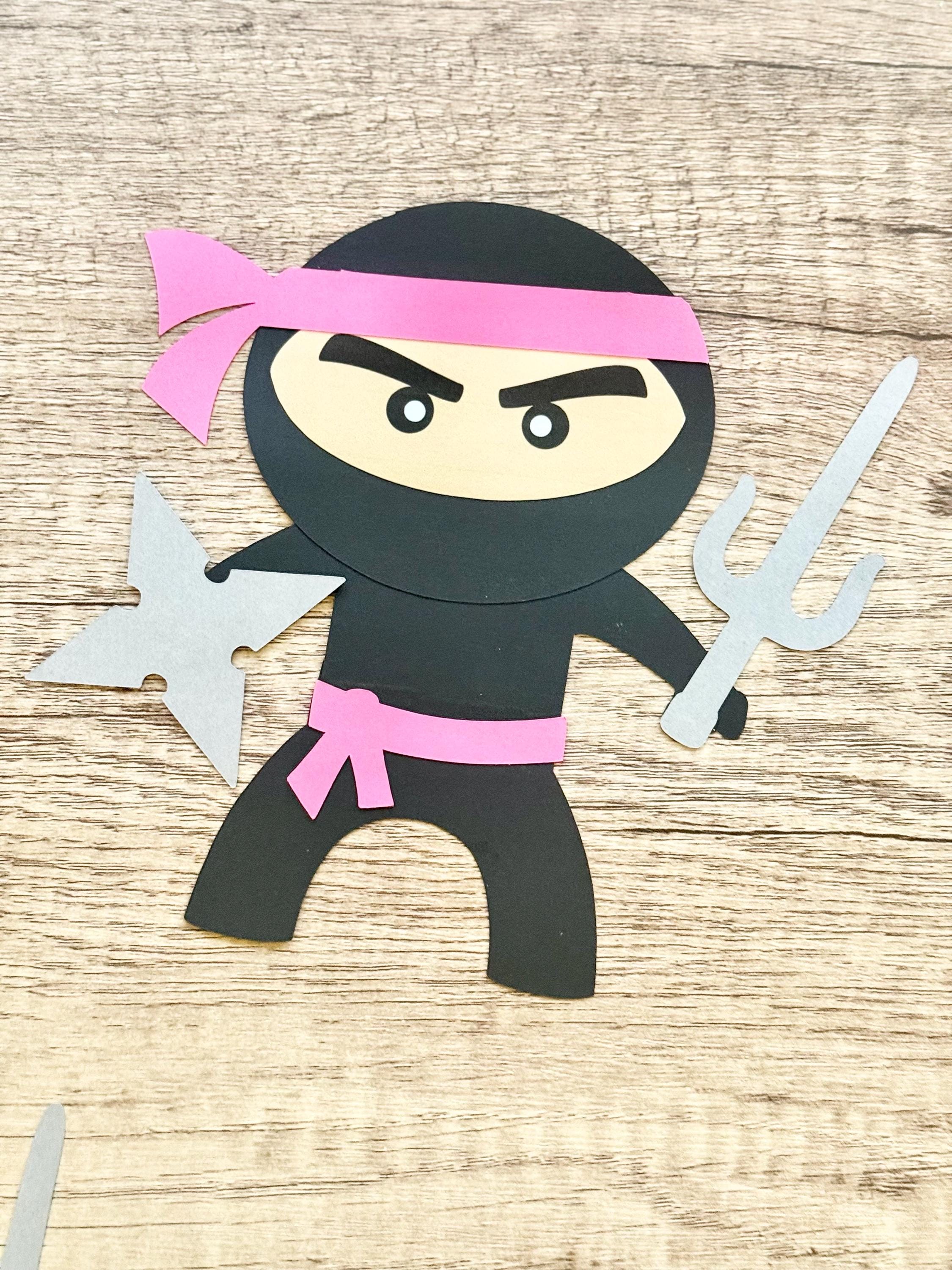 Ninja Paper Craft Kit, Ninja Arts & Crafts Kit for Kids, Ninja Craft ...