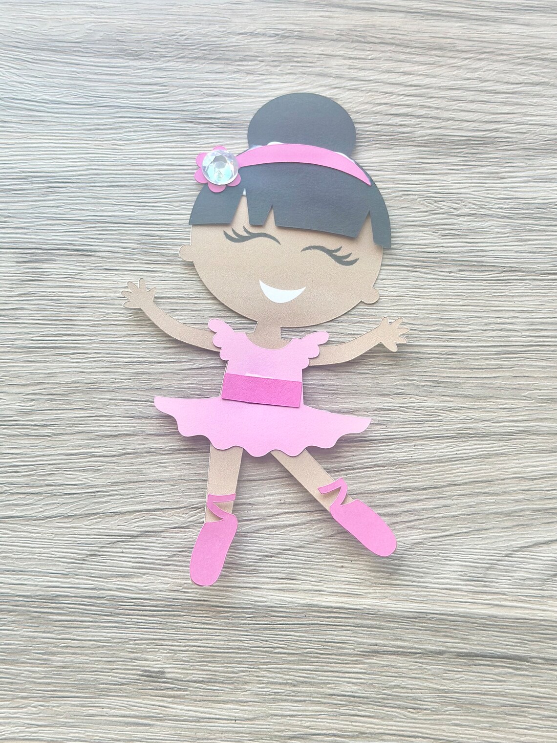 Ballerina Paper Doll Paper Craft Kit Ballerina Arts & Crafts Kit for ...