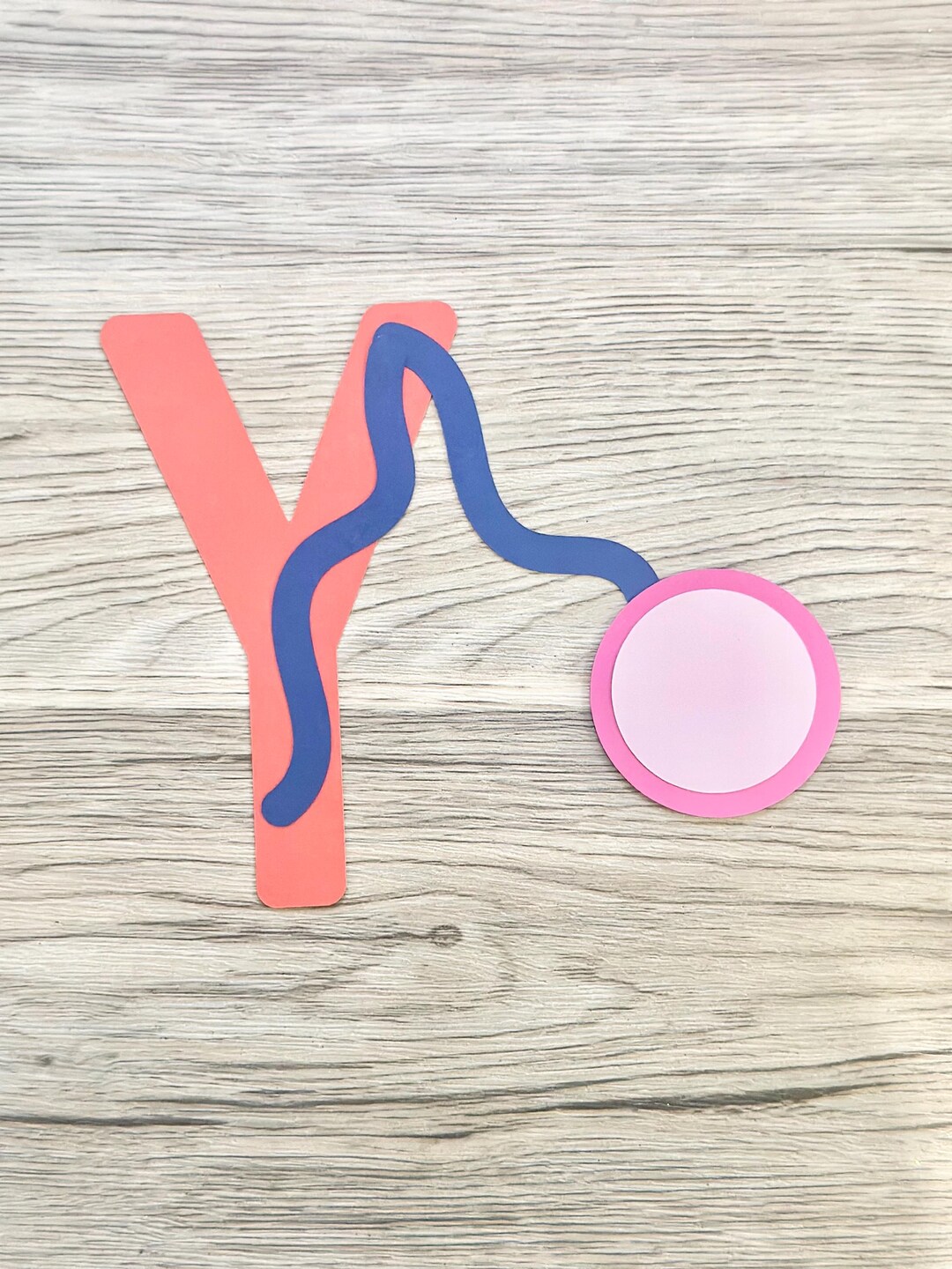 Y is for Yo-yo Paper Craft Kit Alphabet Arts & Crafts Kit for Kids Pre ...