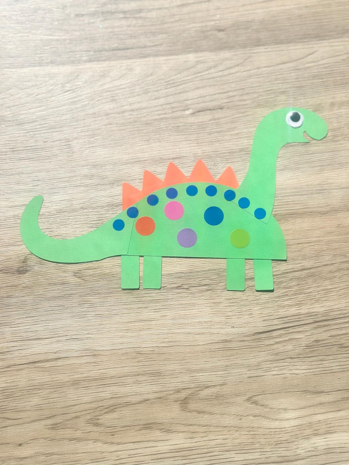 Brontosaurus Paper Craft Kit, Dinosaur Arts & Crafts Kit for Kids ...