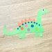 Brontosaurus Paper Craft Kit, Dinosaur Arts & Crafts Kit for Kids ...