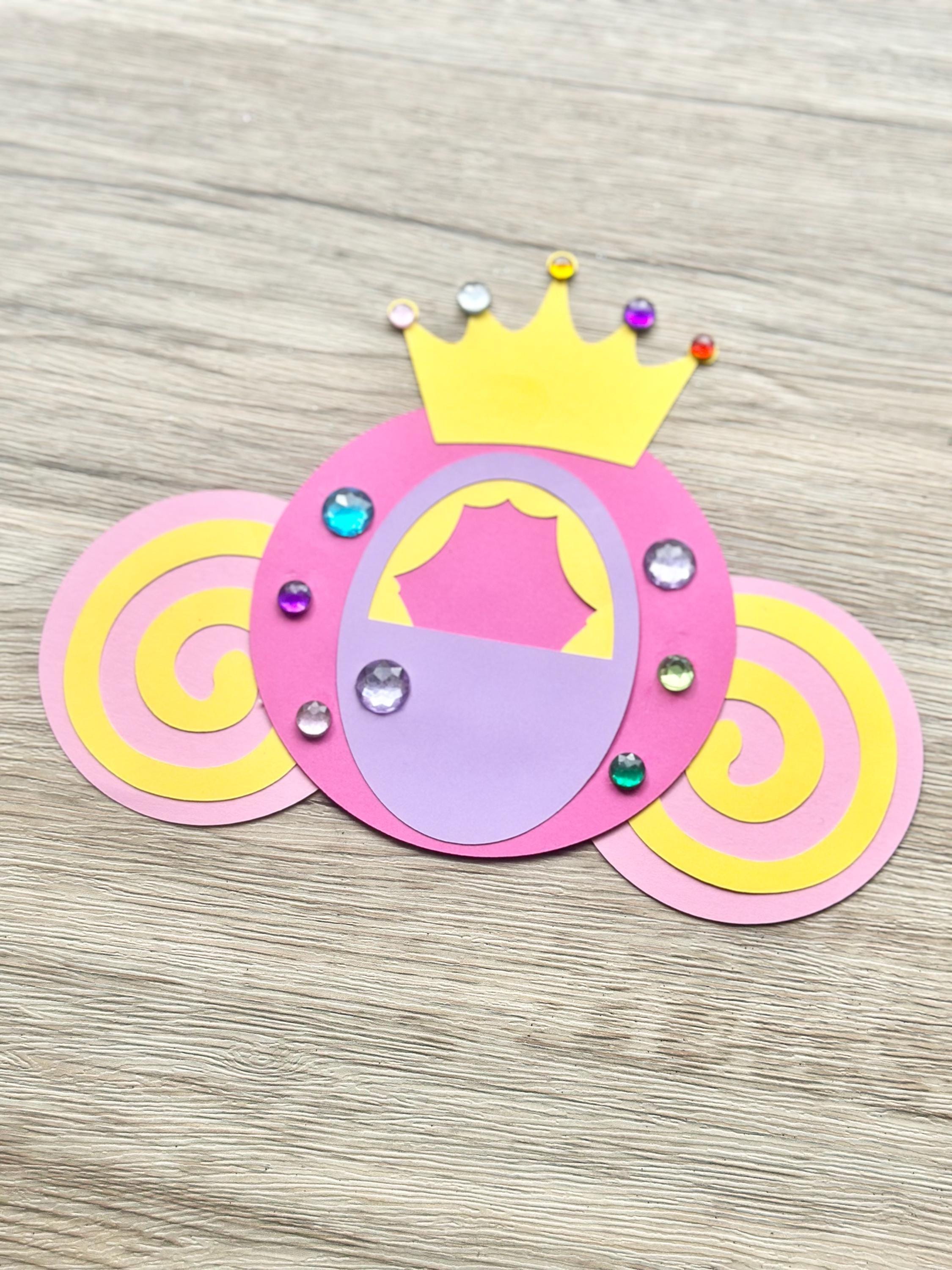 Princess Carriage Paper Craft Kit, Princess Carriage Arts & Crafts Kit ...