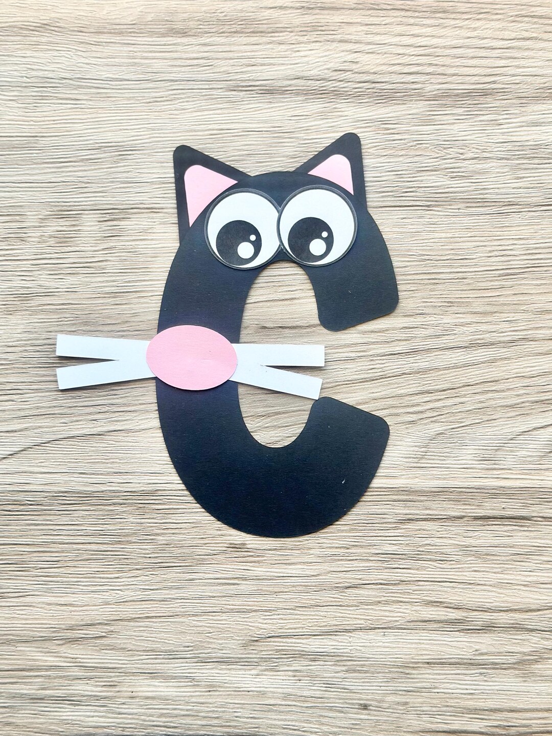 C is for Cat Paper Craft Kit Alphabet Arts & Crafts Kit for Kids Pre ...