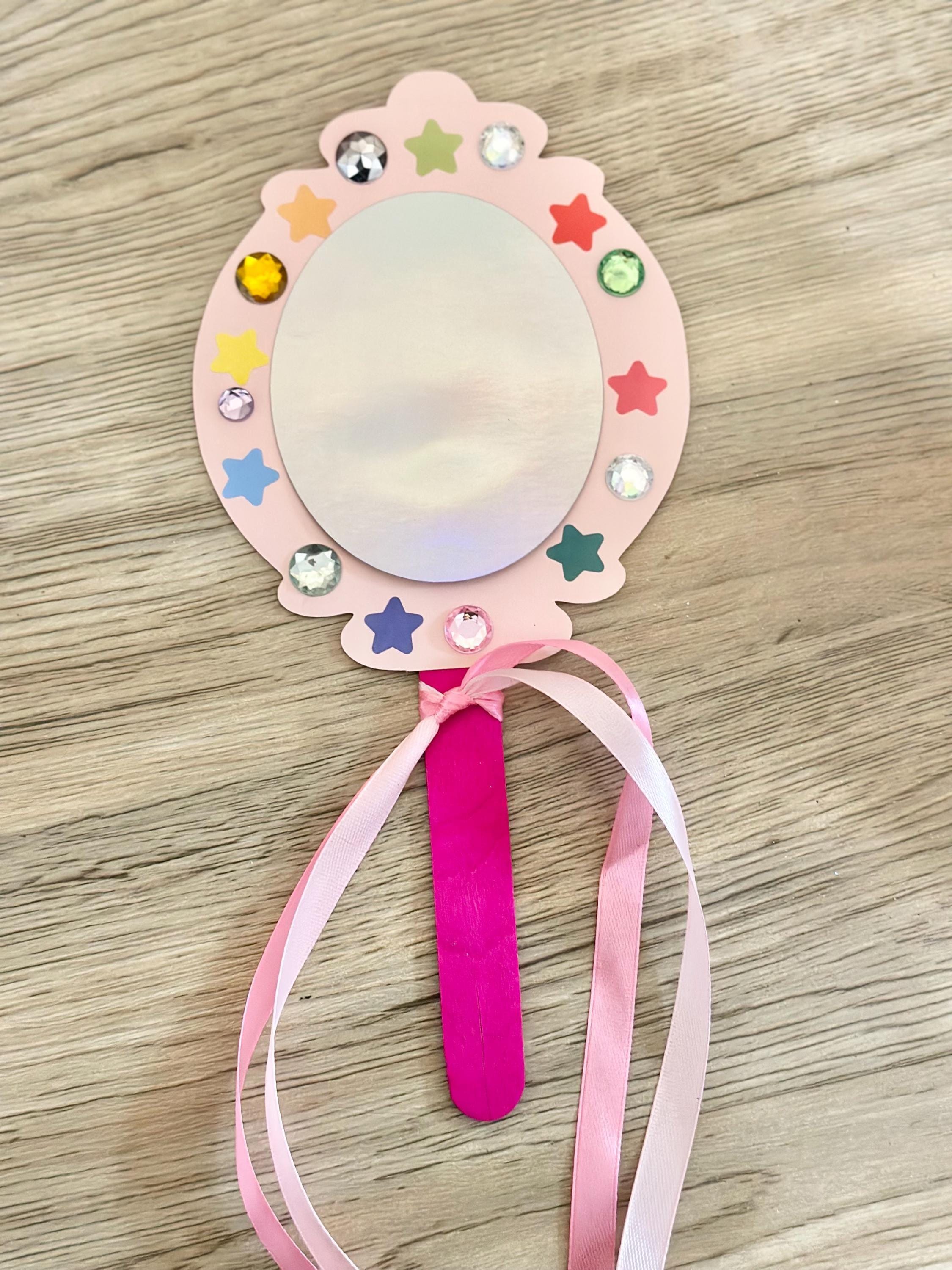 Princess Mirror Paper Craft Kit, Princess Mirror Arts & Crafts Kit for ...