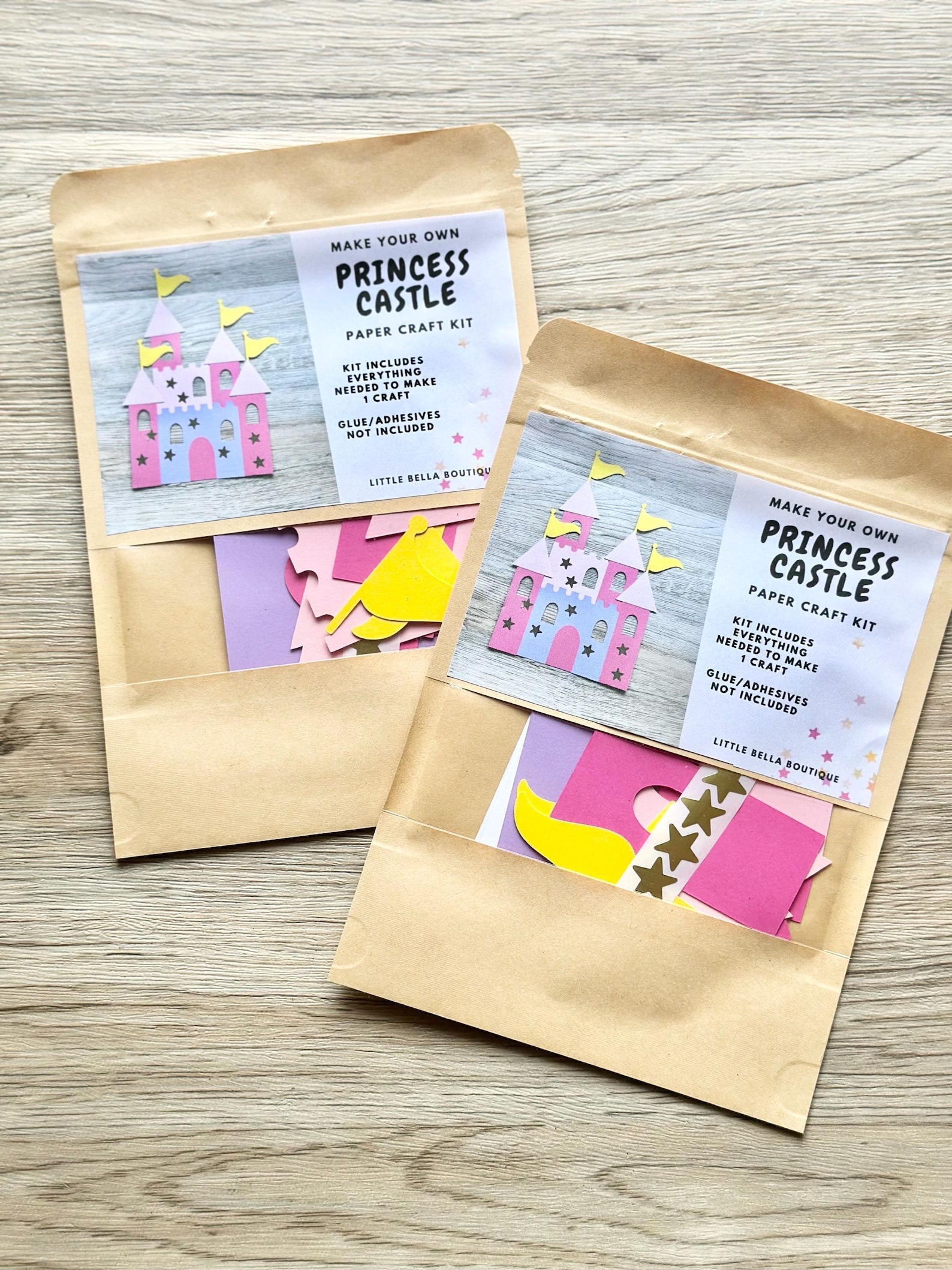 Princess Castle Paper Craft Kit, Princess Castle Arts & Crafts Kit for ...