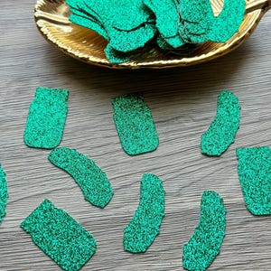 Glitter Pickle Confetti, Pickle Table Scatter, Cardstock Confetti ...
