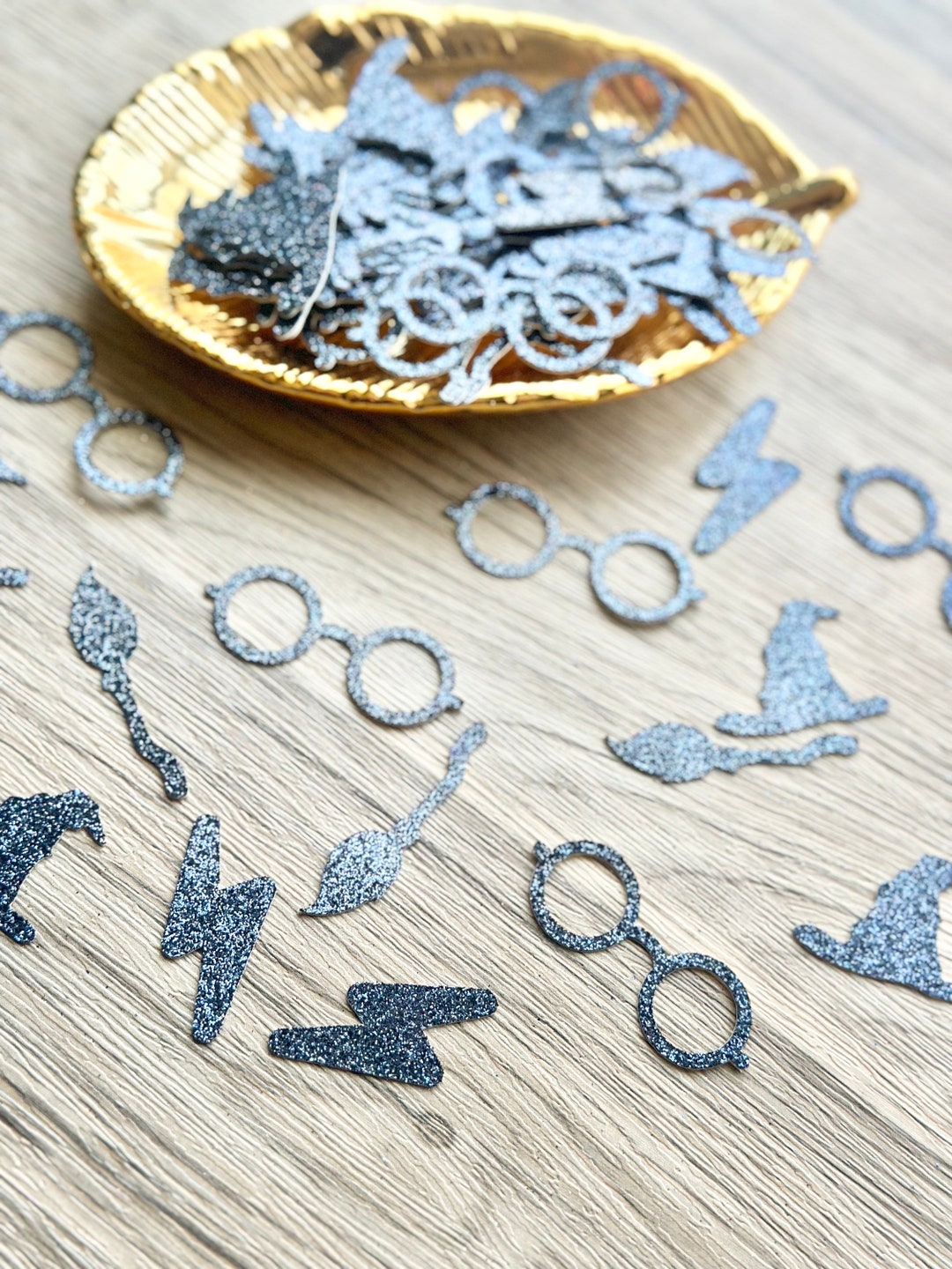 Glitter Wizard Confetti, Wizard Table Scatter, Cardstock Confetti ...