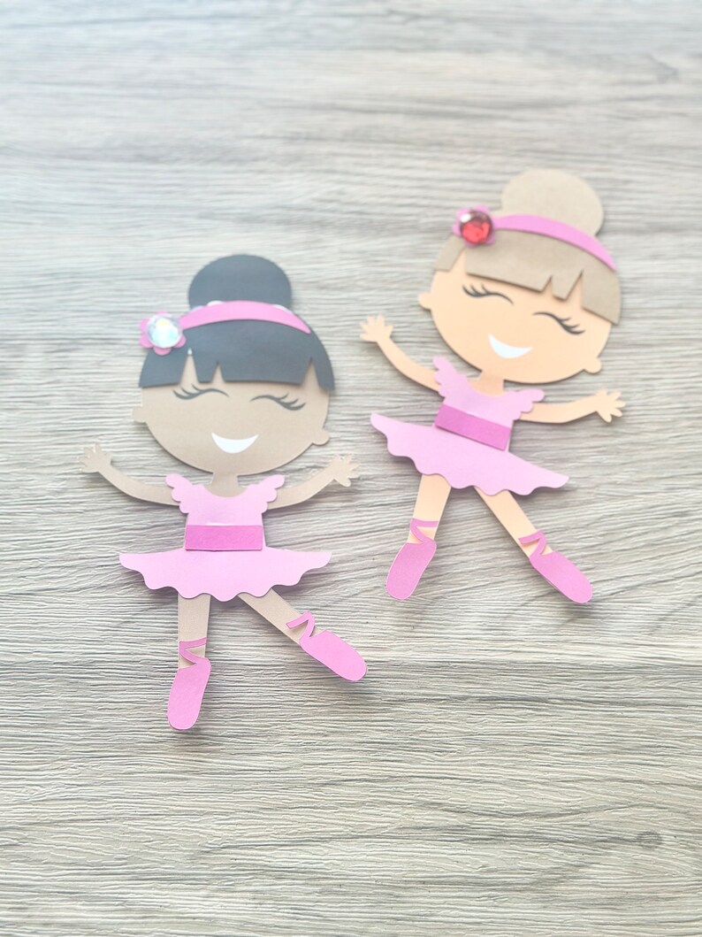 Ballerina Paper Doll Paper Craft Kit Ballerina Arts & Crafts Kit for ...
