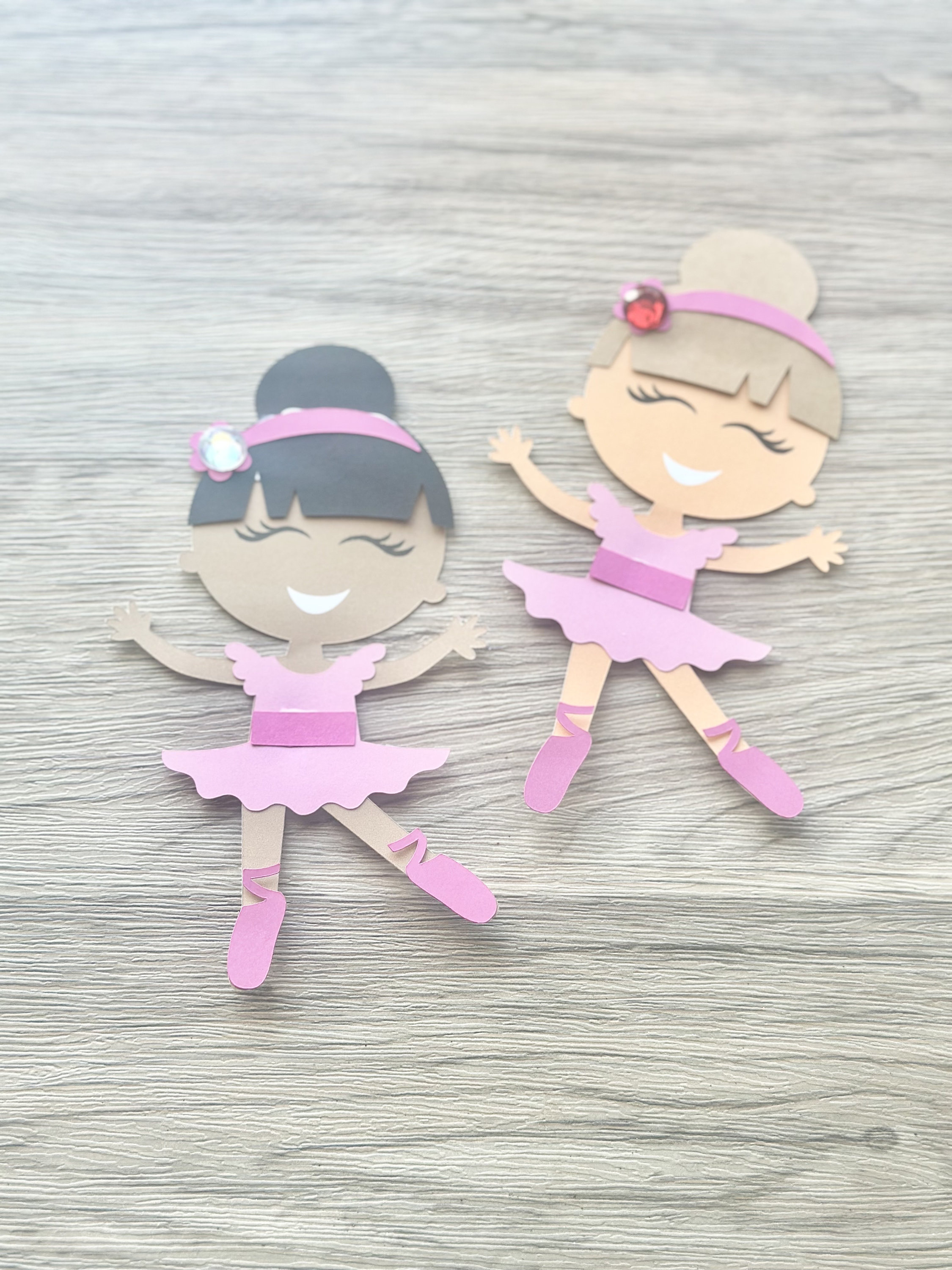 Ballerina Paper Doll Paper Craft Kit Ballerina Arts & Crafts Kit for ...