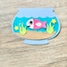 Fish Bowl Paper Craft Kit Fish Bowl Arts & Crafts Kit for Kids Fish ...