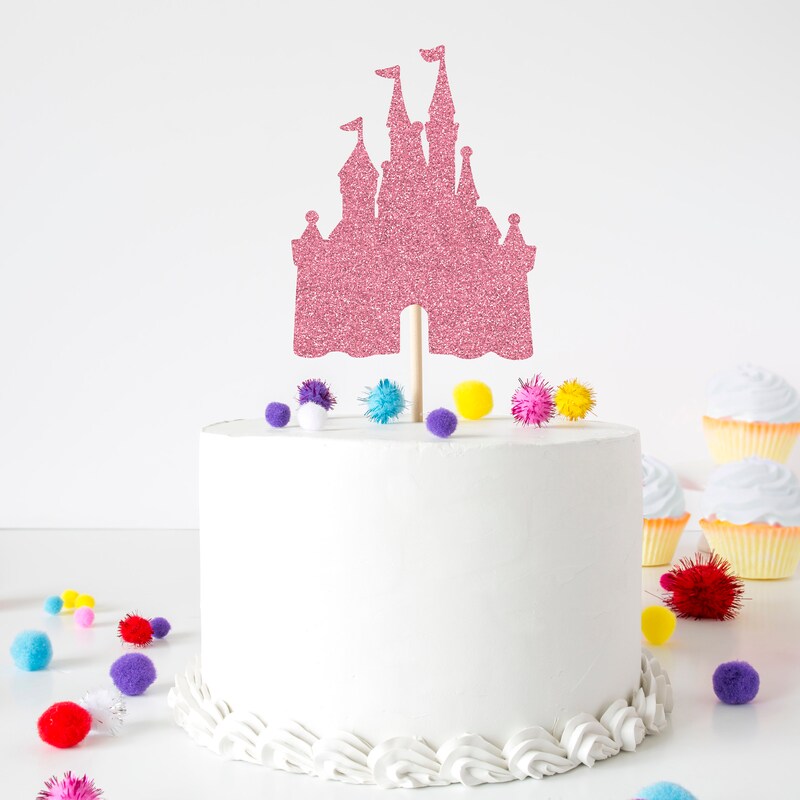 Castle Cake Topper - Etsy