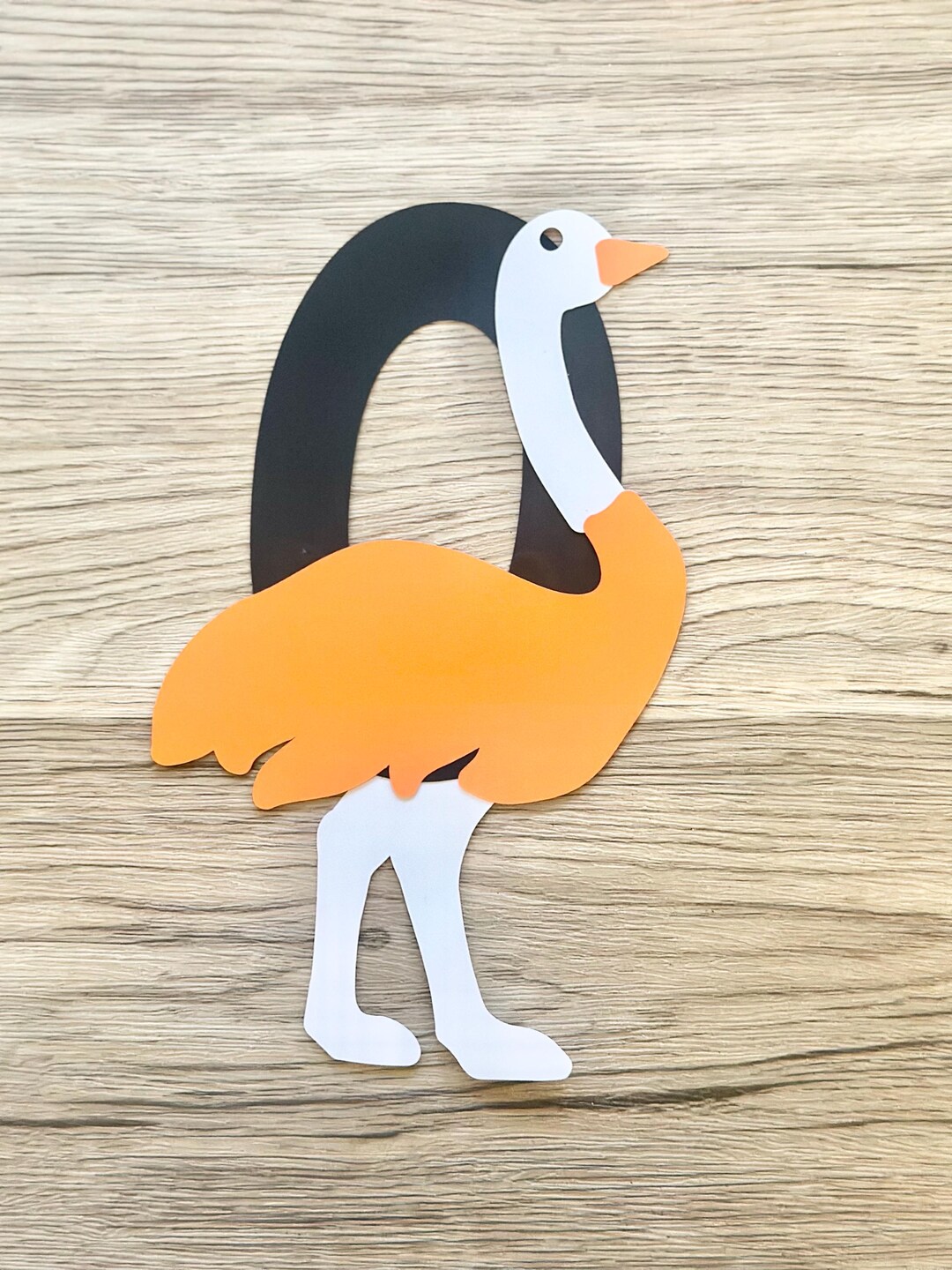 O is for Ostrich Paper Craft Kit Alphabet Arts & Crafts Kit for Kids ...