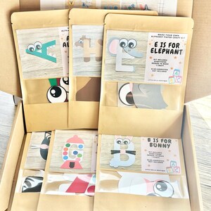Alphabet Craft Kit Bundle, ABC Kids Craft Kit Bundle, Paper Craft Kits ...