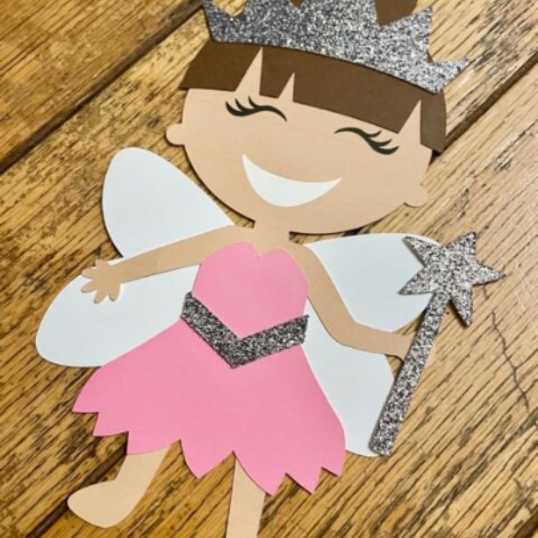 Fairy Paper Doll Paper Craft Kit Fairy Arts & Crafts Kit for Kids Fairy ...