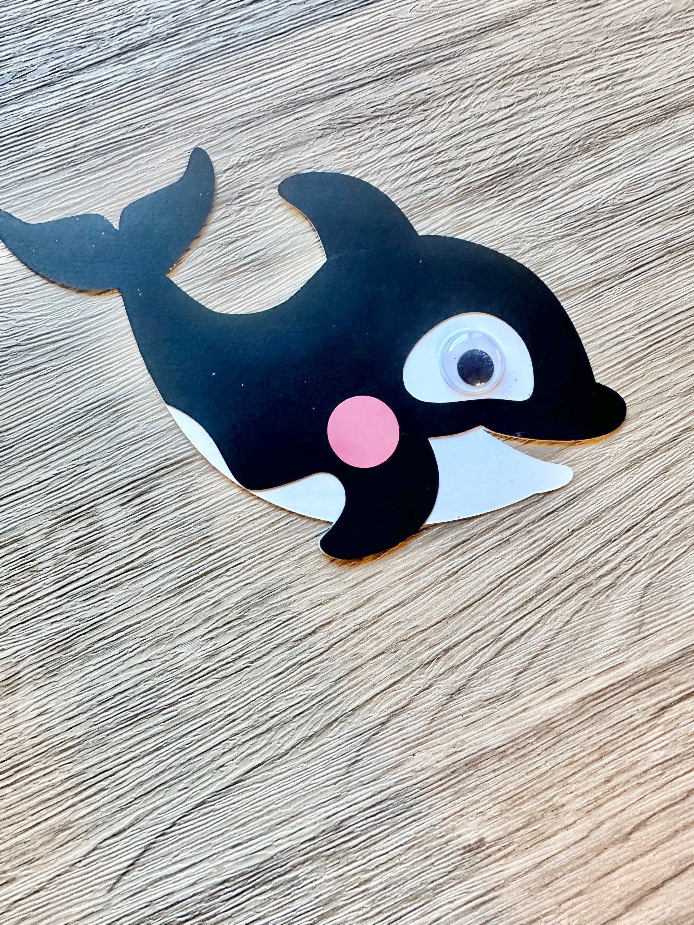 Orca Paper Craft Kit Orca Arts & Crafts Kit for Kids Orca Craft Kit ...