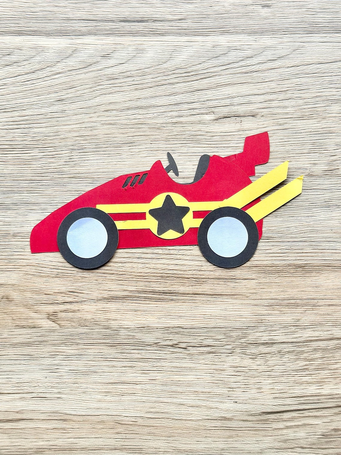 Race Car Paper Craft Kit, Race Car Arts & Crafts Kit for Kids, Race Car ...