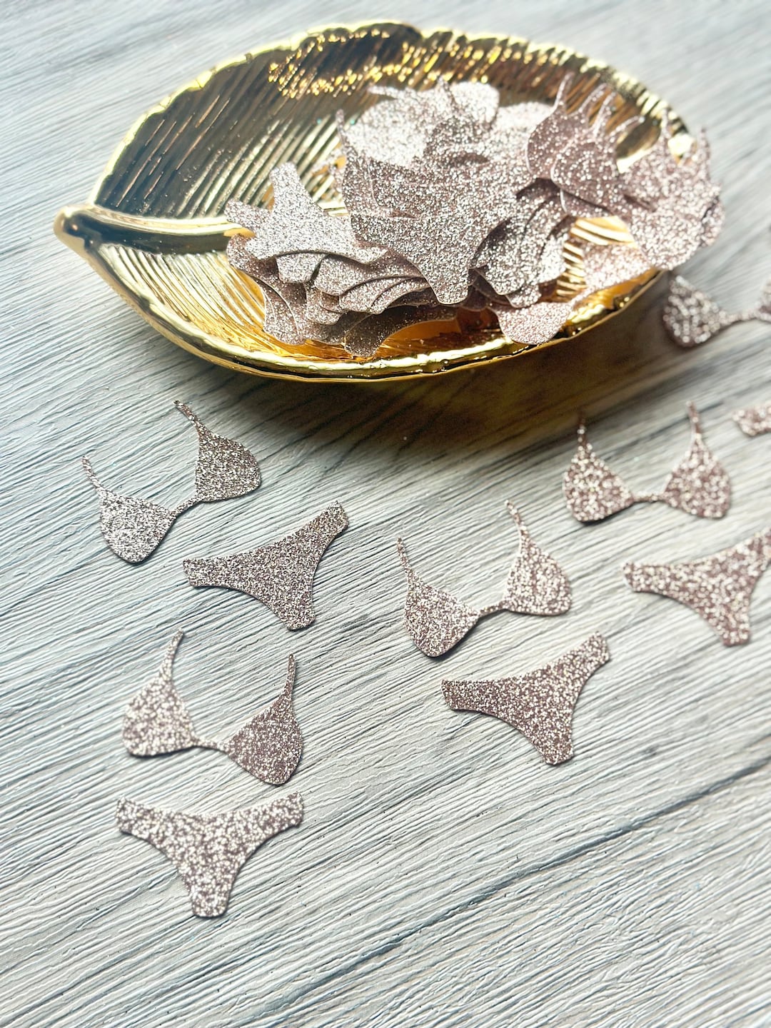 Glitter Bikini Confetti, Summer Party, Beach Theme, Pool Party Decor ...