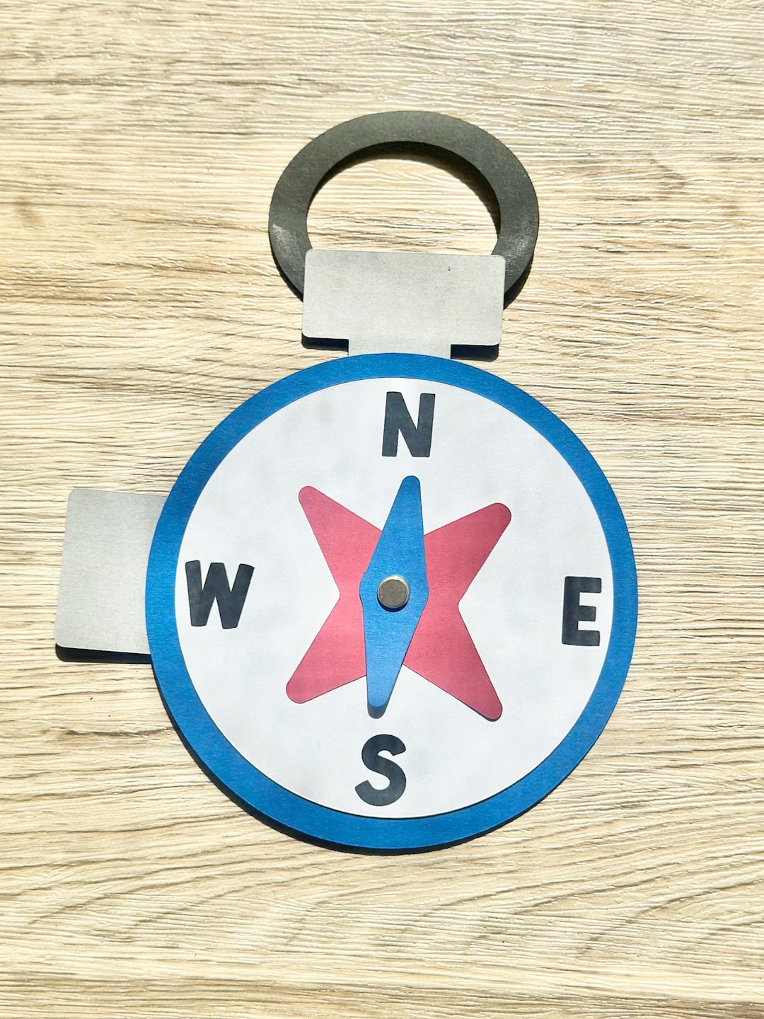 Compass Paper Craft Kit Camping Arts & Crafts Kit for Kids Compass ...