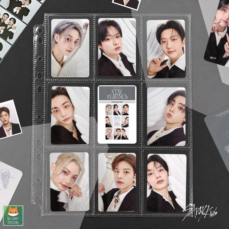 Stray Kids Stay With Your Wings 6th Fan Club Binder Filler | KPOP ...